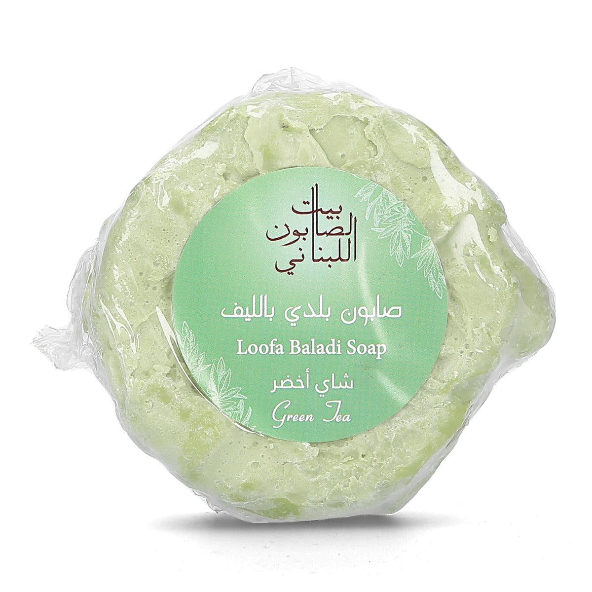 Bayt Al Saboun Loofa Baladi Soap Green Tea 300G Online | UAE
