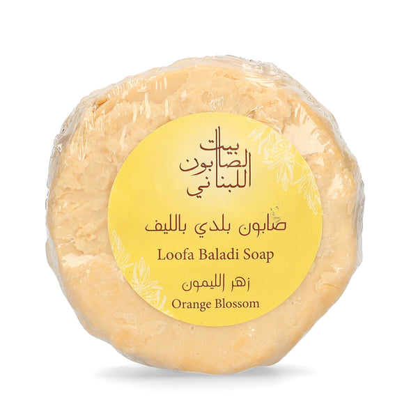 Bayt Al Saboun Loofa Baladi Soap Orange Blossom 300G Online | UAE