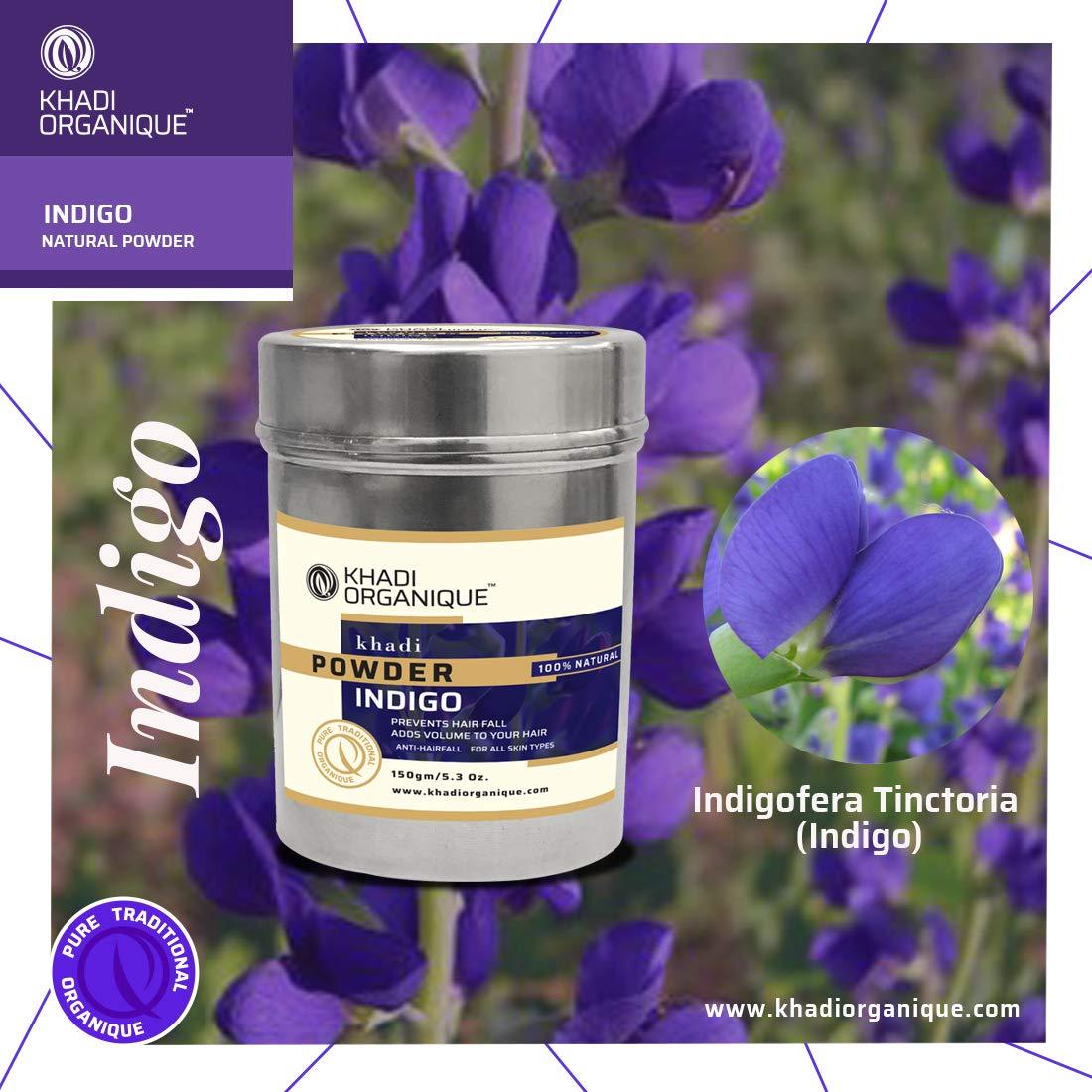 Shop Khadi Organique Indigo Powder Online in UAE | Beauty On Wheels